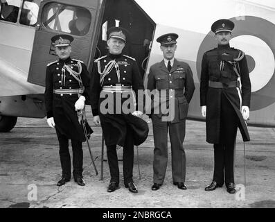 Viscount John Gort, Chief of the Imperial General Staff, who is making ...