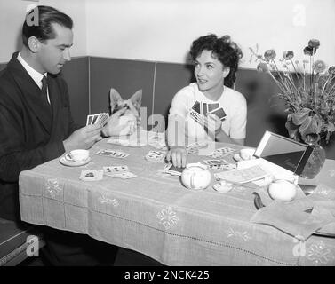 Die italienische Schauspielerin Gina Lollobrigida und ihr Ehemann Milko ...