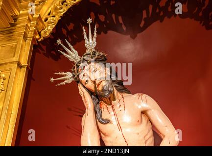 Bild des Christus der Demut und Geduld aus dem 17. Jahrhundert ...