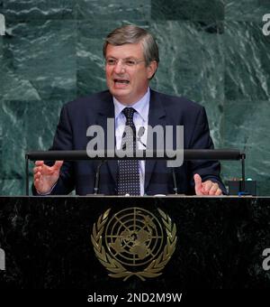 Tonio Borg, Deputy Prime Minister and Minister of Foreign Affairs of ...