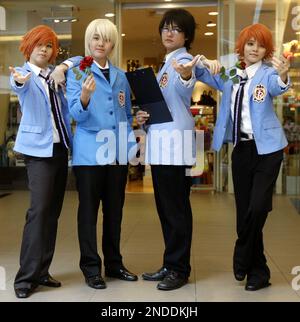 Cosplay fans Ihre Lieblingsfiguren aus Film und Cartoons gekleidet ...