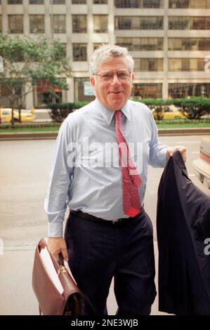 Baseball management negotiator Richard Ravitch speaks at a news ...