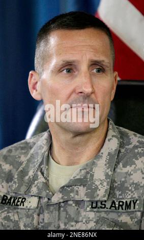 USA Armeebrig. General Ralph Hedenberg, Left, der stellvertretende ...