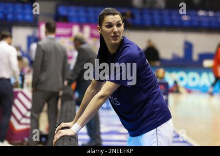 Belgrad, Serbien, 9. Februar 2023. Dragana Stankovic aus Serbien ...
