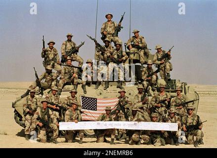 Soldiers form a mechanized infantry platoon of the 24th Infantry ...