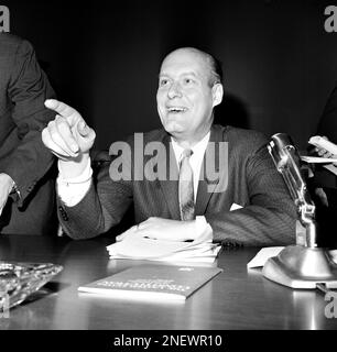 Attorney General Nicholas Katzenbach appears before the Senate ...