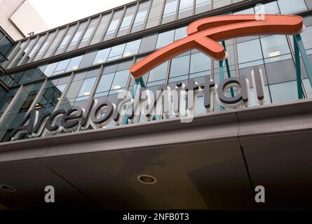 View of ArcelorMittal French headquarters outside Paris, Wednesday Dec ...