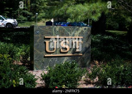 UST headquarters in Stamford, Conn., as seen in this view Monday Sept ...