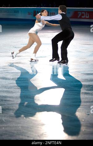 Pairs bronze medalists Canada's Jessica Dube from Drummondville, Que ...