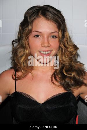Actress Julia Garro arrives at the premiere of "Teeth" at the Museum of ...