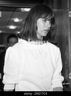 32-year-old Marianne Bachmeier is pictured in a court room in Luebeck ...