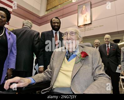 World-famous heart surgery pioneer Dr. Michael E. DeBakey smiles during ...