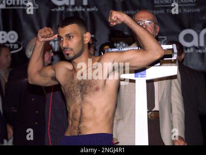 Weltmeister 'Prince' Naseem Hamed und seine Freundin Eleasha ...