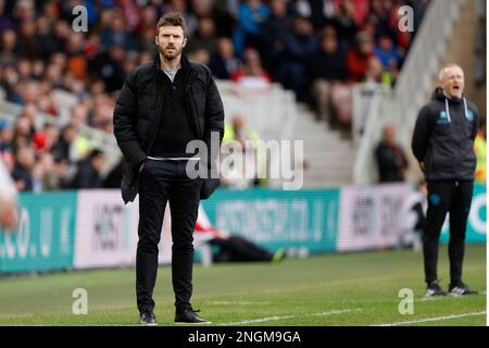 Michael Carrick, Manager von Middlesbrough beim Sky Bet Championship ...
