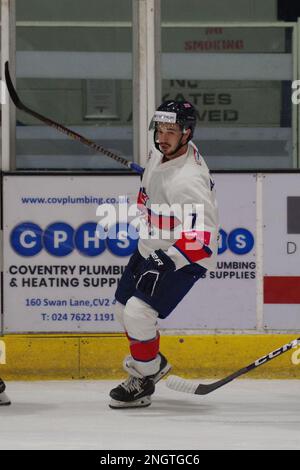 Coventry, England, 11. Februar 2023. CAM Critchlow spielt für ...