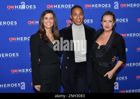 Kaitlan Collins, Don Lemon und Poppy Harlow besuchen die jährlich stattfindenden 16. CNN Heroes ...
