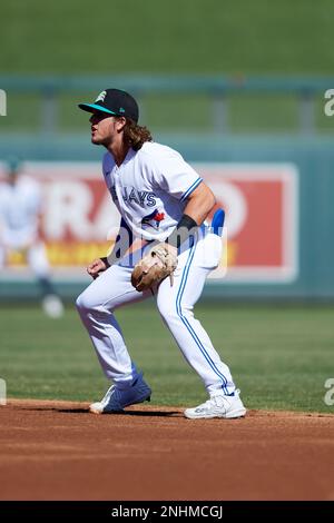 Addison Barger (28) (Toronto Blue Jays) of the Salt River Rafters ...