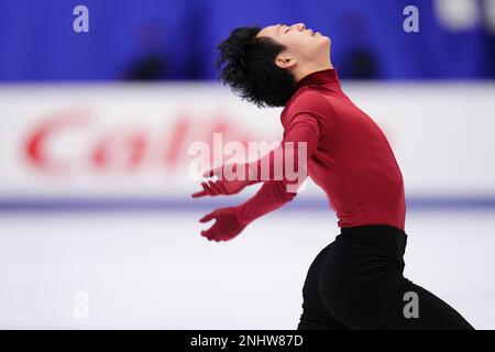 Canada's Adam Siao Him Fa performsduring Men - Short Program of NHK ...