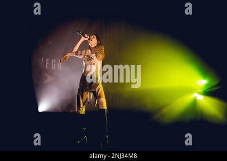 Kopenhagen, Dänemark. 20., Februar 2023. Die amerikanische Sängerin ...