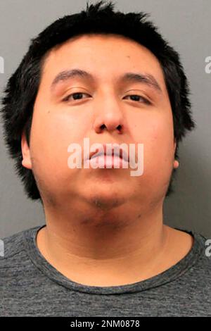 This undated photo provided by the Chicago Police Department shows ...