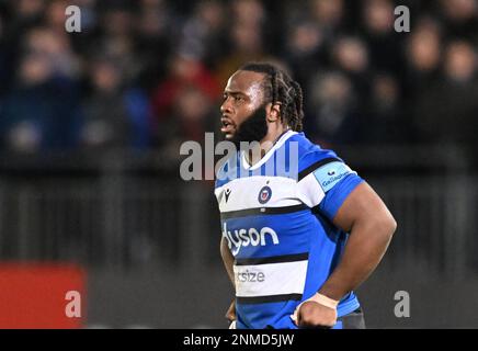24. Februar 2023, The Recreation Ground, Bath, Somerset, England ...