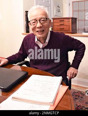 Syukuro Manabe talks about winning the Nobel Prize in Physics at his ...