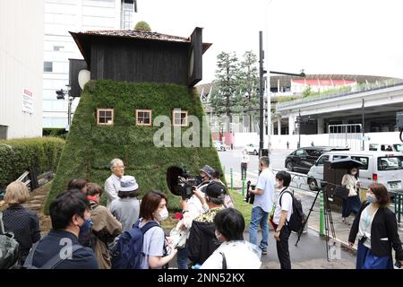 Japanese well-known architecture Terunobu Fujimori unveils his artwork ...