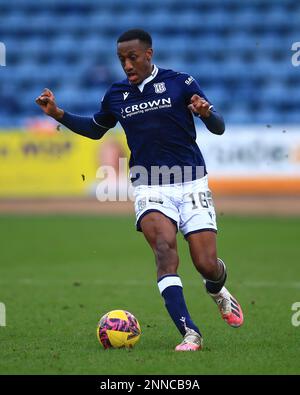 25. Februar 2023; Dens Park, Dundee, Schottland: Scottish Championship ...