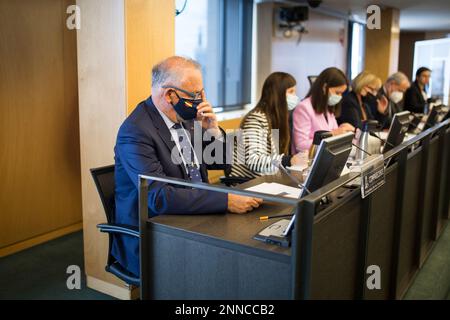 The deputy operational director of the National Police, Jose Angel ...