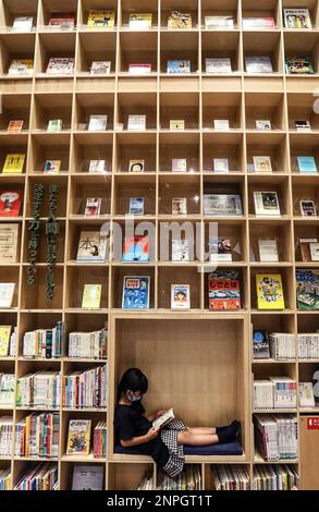 Nakanoshima Children's Book Forest is opened to media in Osaka City ...