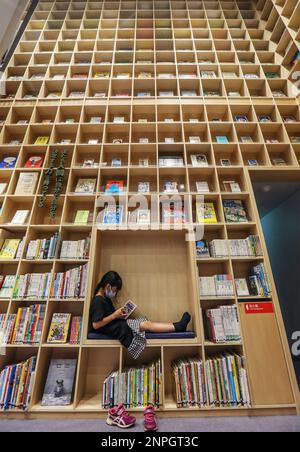 Nakanoshima Children's Book Forest is opened to media in Osaka City ...