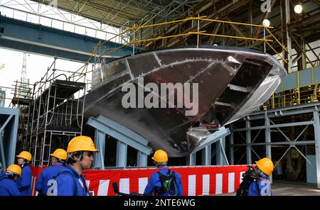 Kawasaki Heavy Industries Ltd. holds a groundbreaking ceremony of its ...