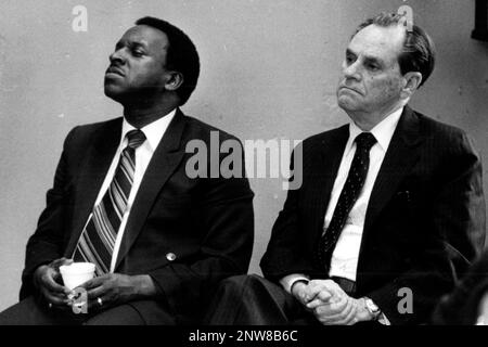 Fulton County Superior Court Judge Jerry Baxter holds a re-sentencing ...