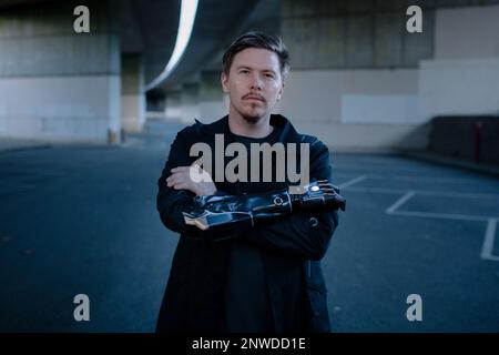 Dan Melville grew up with a prosthetic arm that did not improve his ...