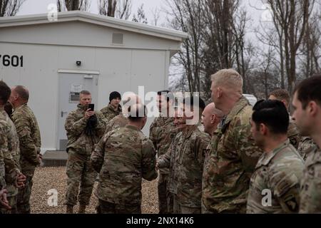 Oberstleutnant Ed Matthaidess, Befehlshaber des 2. Brigaden-Kampfteams ...