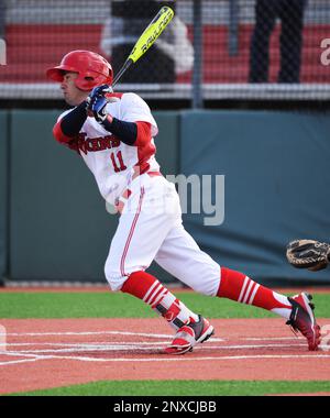 St. John's University Redstorm 3rd baseman John Valente (11) during ...