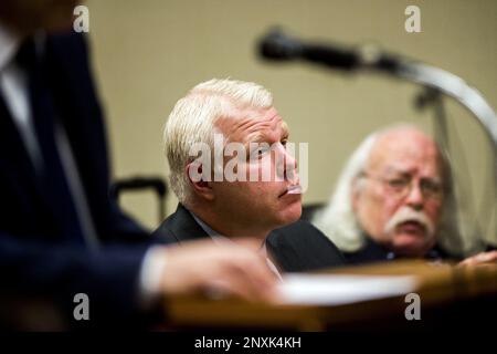 Special Prosecutor Todd Flood questions John O'Brien, division director ...