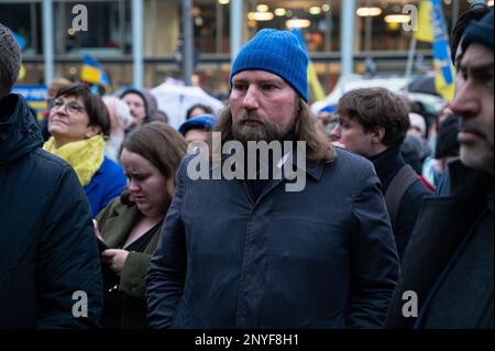 24.02.2023, Berlin, Deutschland, Europa - Anton Hofreiter bei einer ...