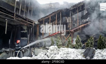 In this image provided by the Romania's General Inspectorate for ...