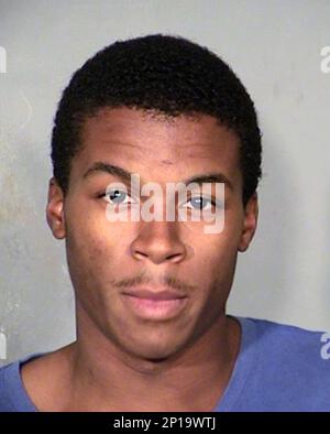 FILE - This undated Clark County Detention Center file booking photo ...