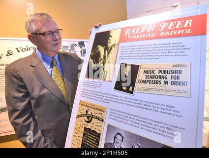 Ralph Peer II, the current Chair and CEO of Peermusic, looks at some of ...