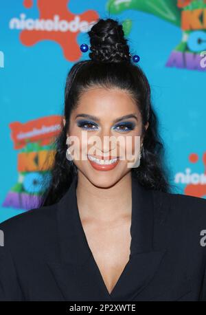 Lilly Singh wird am Samstag, den 4. März 2023, bei den Nickelodeon Kids ...