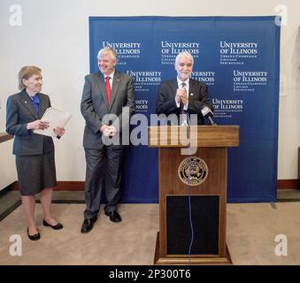 New University of Illinois President Timothy Killeen speaks to ...
