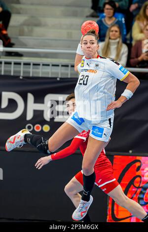 05. März 2023, Baden-Württemberg, Heidelberg: Handball, Frauen ...