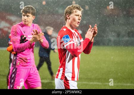 Aalborg, Dänemark. 06. März 2023. Rasmus Thelander (26) von Aalborg ...