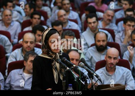 This photo released by the semi-official Fars News Agency shows the ...