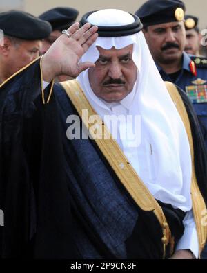 Saudi interior minister Prince, Nayef Ben Abdel-Aziz Al-Saod, listen to ...