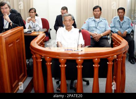 Kaing Guek Eav, alias Duch, former chief of the Khmer Rouge's notorious ...