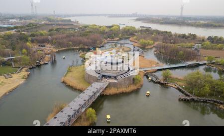 Yangzhong, China. 11. März 2023. YANGZHONG, CHINA - 11. MÄRZ 2023 ...