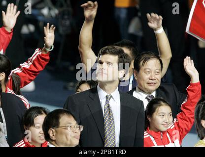 (L-R) Timothy Shriver, Chairman Special Olympics International ...